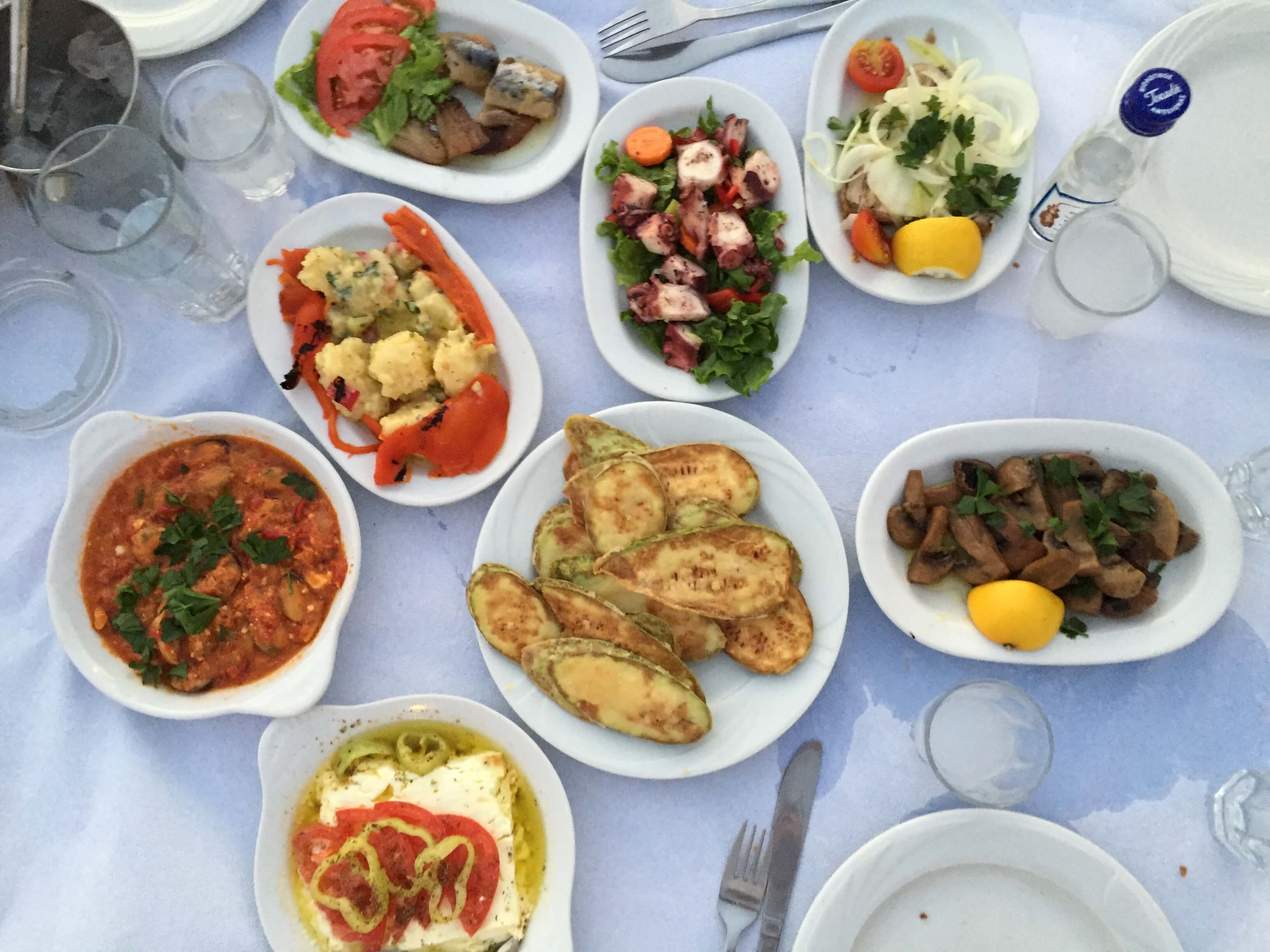 Mezes and Ouzo in the Tavernas of Greece – Traversing Territories